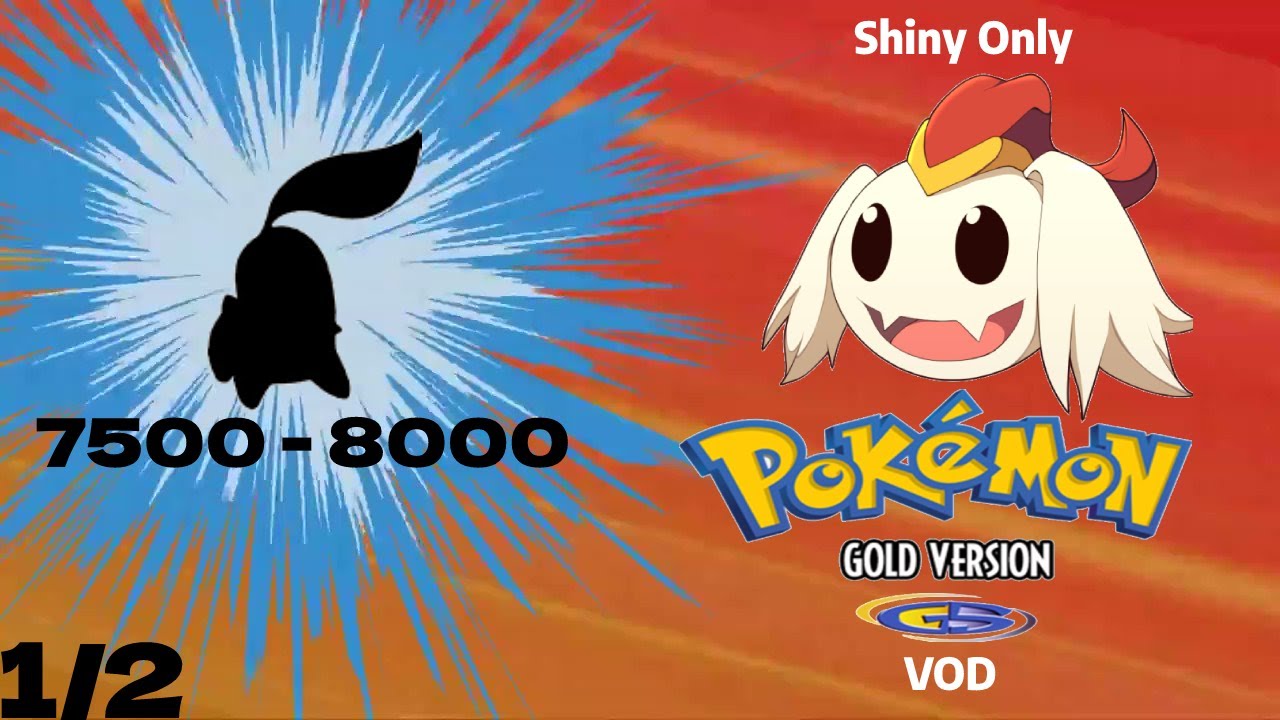 Pokemon Silver: Shiny Only Run VOD (Chikorita) [26] 1/2 - YouTube