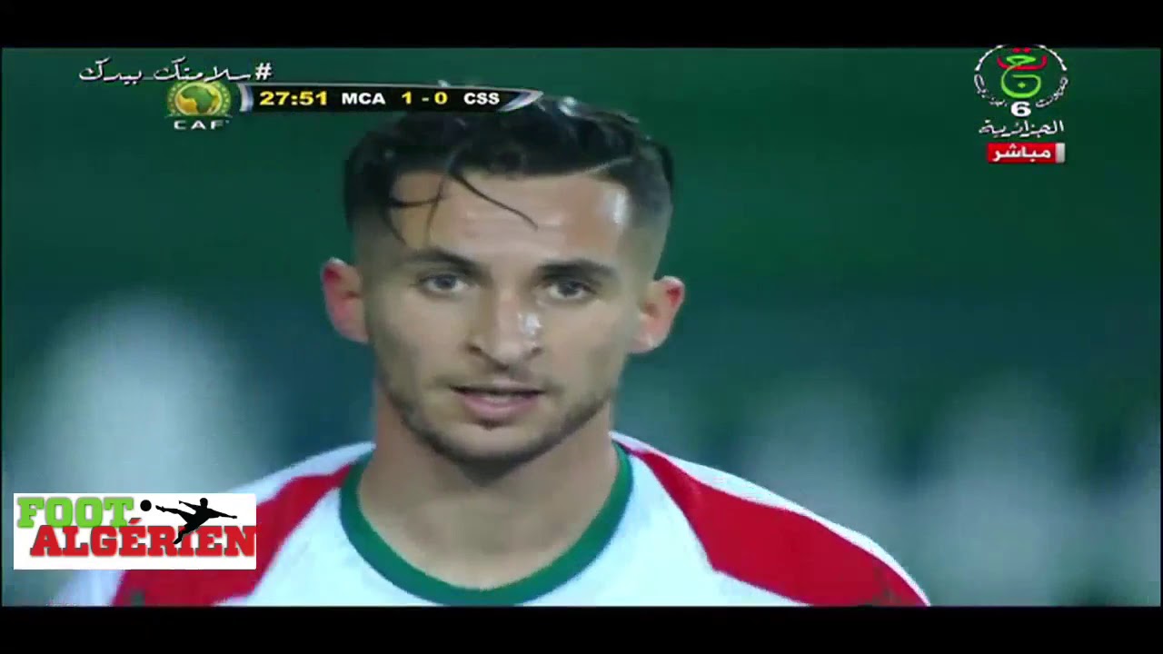 Ligue des champions africaine (16e de finale aller) : MC Alger 2 - 0 CS Sfax - YouTube