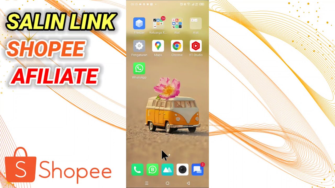 Cara Salin Link Produk Di Shopee Affiliate - YouTube