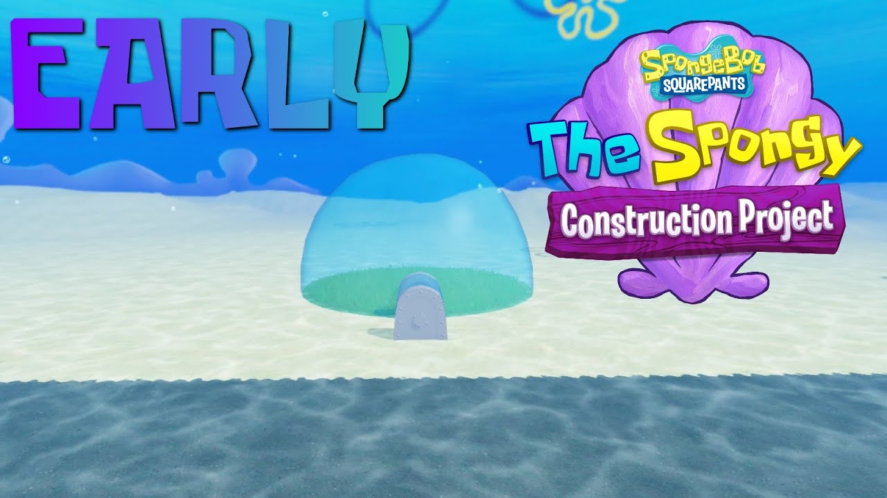 IMAGES OF SANDY'S TREEDOME IN THE SPONGY CONSTRUCTION PROJECT (EARLY ...