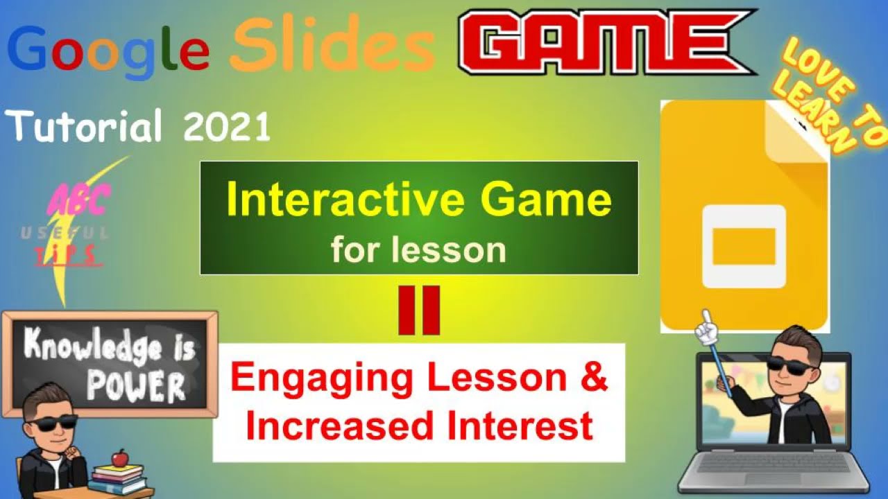Google Slides Tutorial Interactive Game For Lesson Engaging Lesson Google Slides Tutorial Interactive Game For Lesson Engaging Lesson