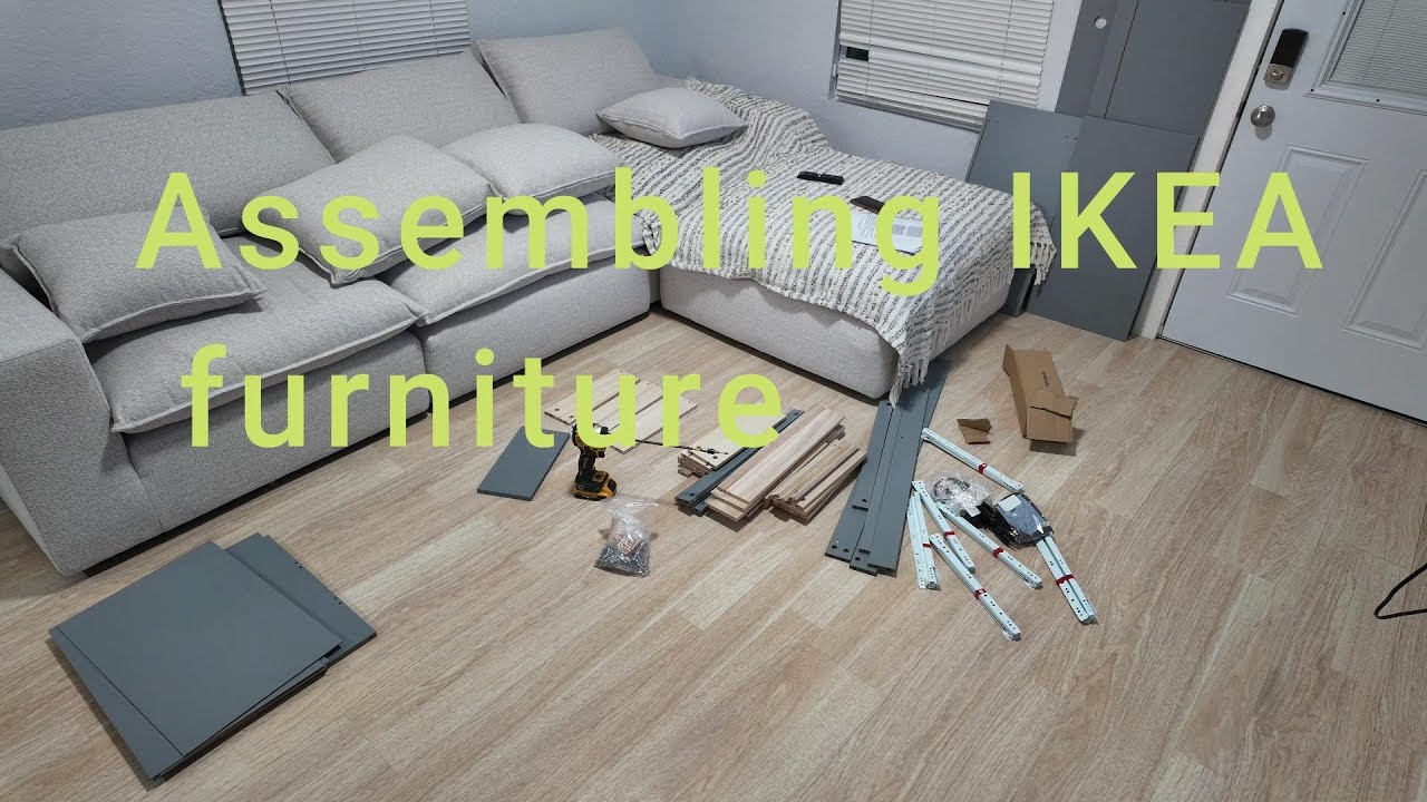 Ikea easy assembling time lapse - YouTube