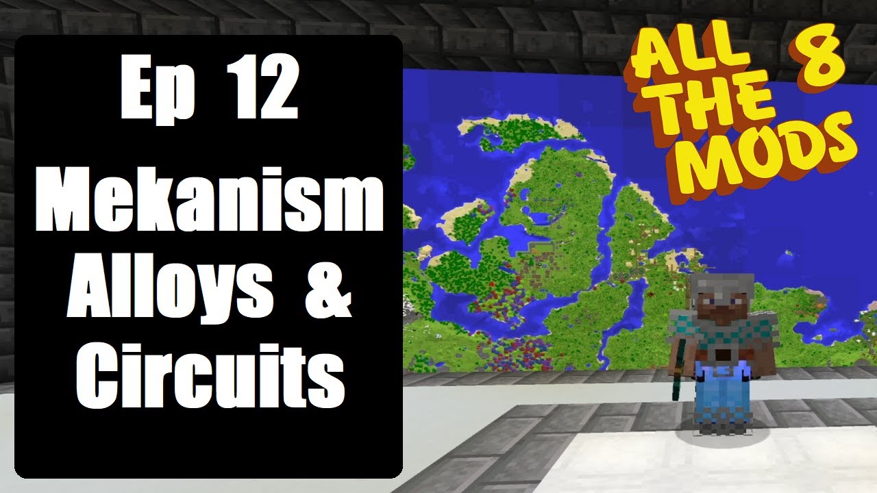 All The Mods 8 Ep 12 - Mekanism Infusing Alloys - Minecraft 1.19.2 ...