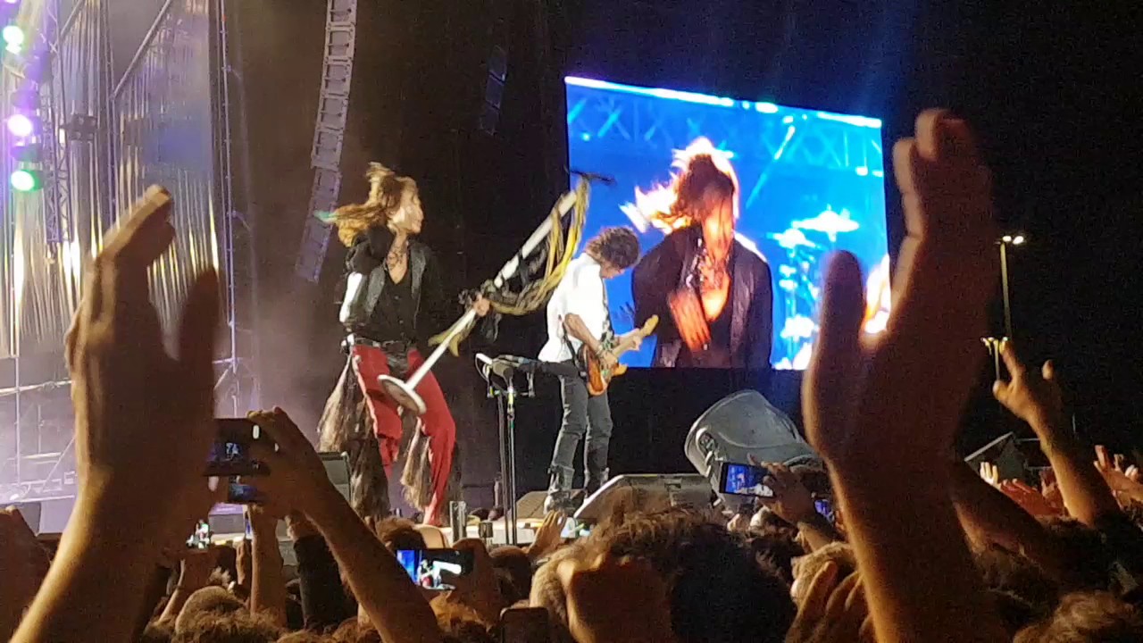 Aerosmith Come Together Madrid 2017 - YouTube