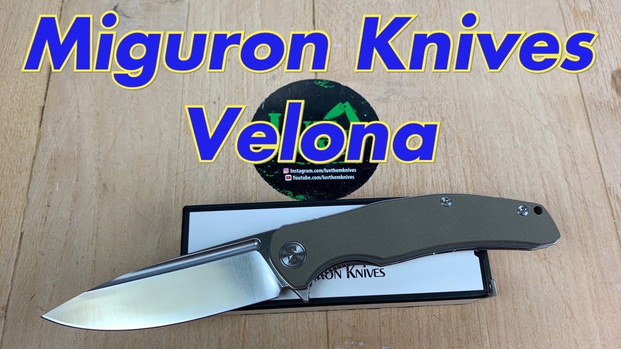 Miguron Velona /includes disassembly/ a budget EDC w/ DC23 blade and ...