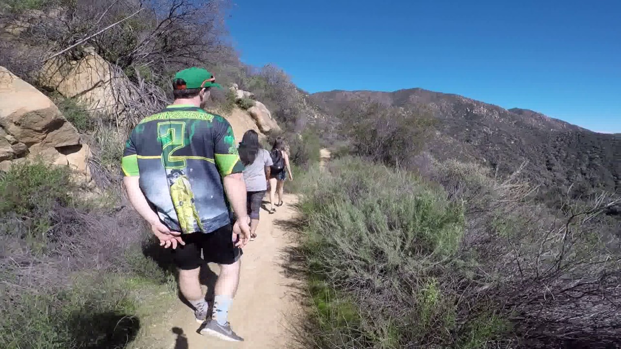 Tenaja Falls Hike 02-12-17 - YouTube