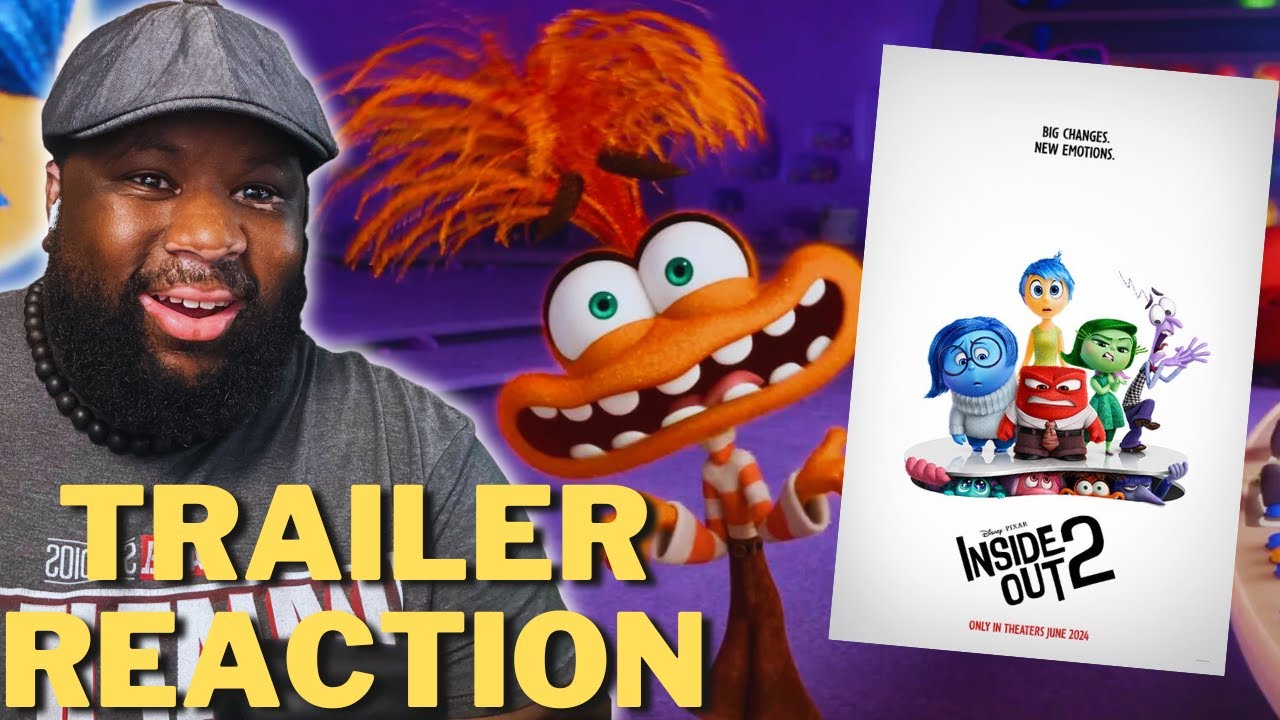Inside Out 2 Trailer Reaction - YouTube