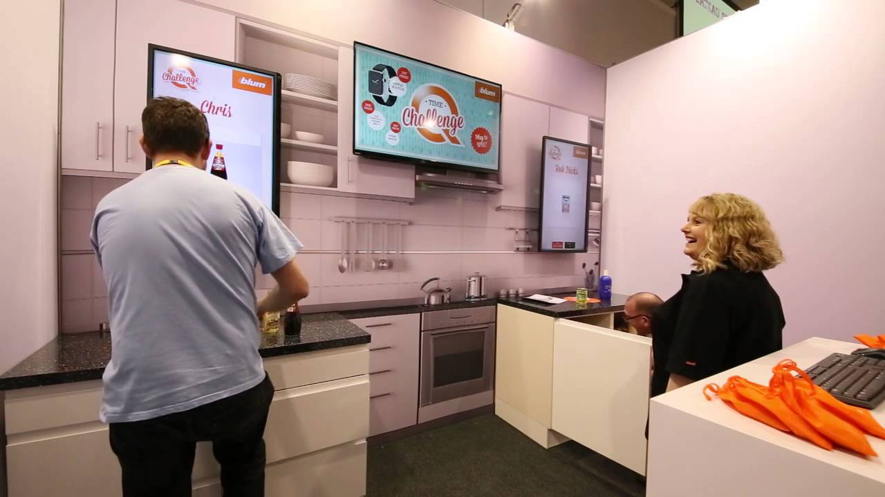 Blum - Kitchen Time Challenge | Stand Engagement | Nimlok UK - YouTube
