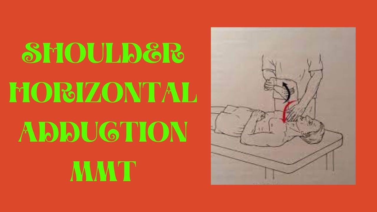 SHOULDER HORIZONTAL ADDUCTION MMT IN EASY WAY | DPT Classroom - YouTube