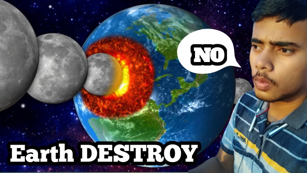 Solar Smash Gameplay | Moon Collapse 😲 With Earth | #gameplay # ...