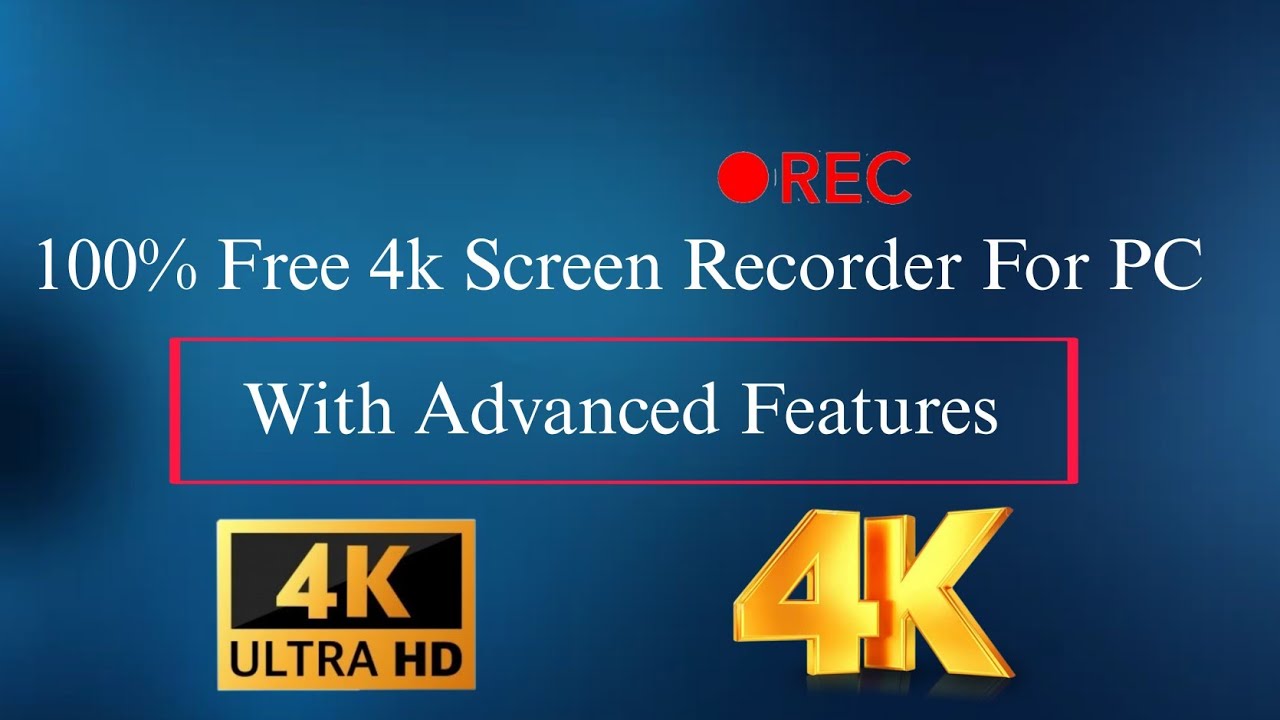 100% Free 4k Screen Recorder For PC With Advanced Features - Titanium ...
