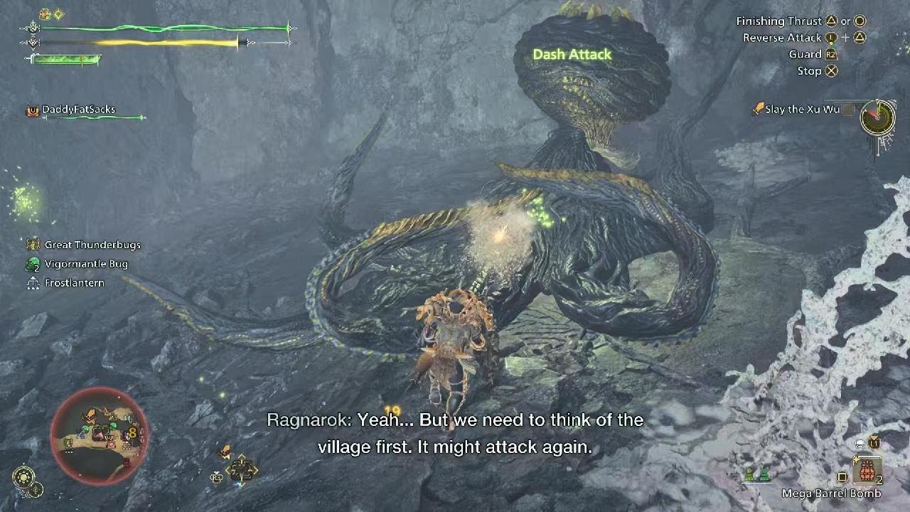 Monster Hunter Wilds Xu Wu Lance Solo - YouTube