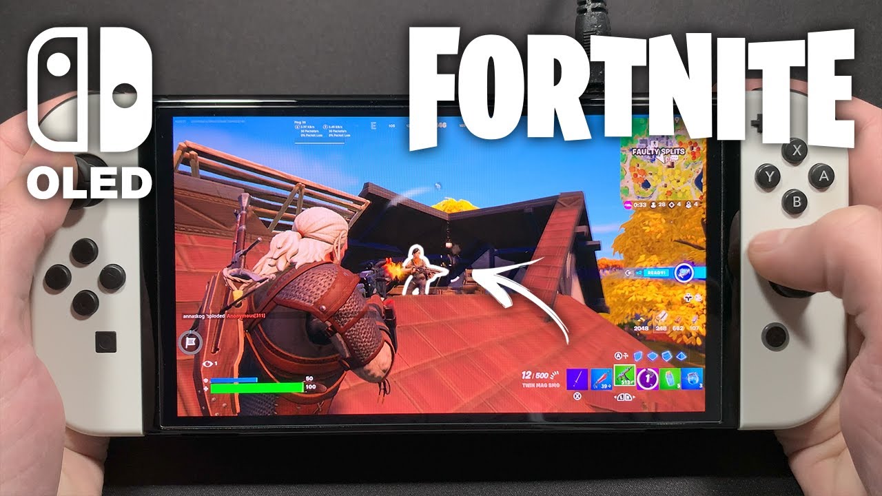 Fortnite on Nintendo Switch OLED #168 - YouTube