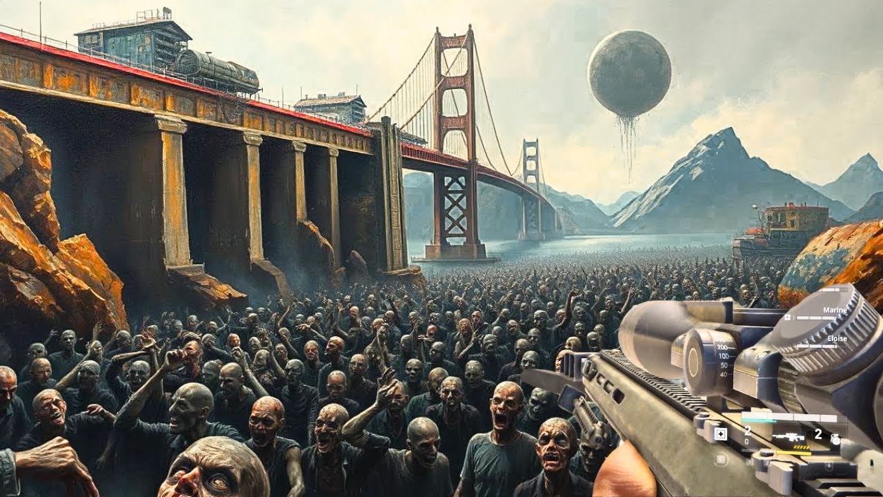 THOUSANDS OF ZOMBIES ATTACKING FROM MOUNTAIN | Ultra Realistic Graphics ...