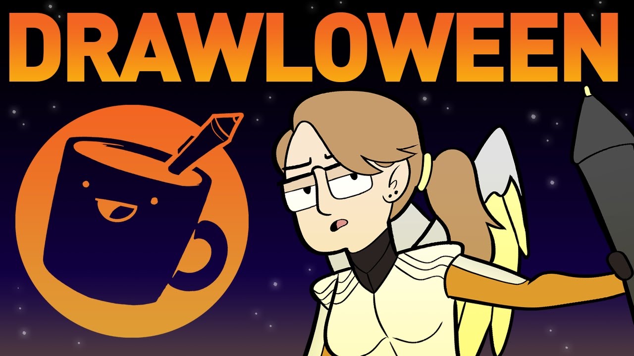 Halloween Costume Drawing Party - YouTube