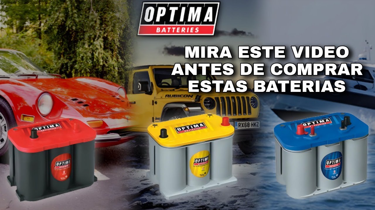 BATERIA OPTIMA / TODO LO QUE TIENES QUE SABER... - YouTube