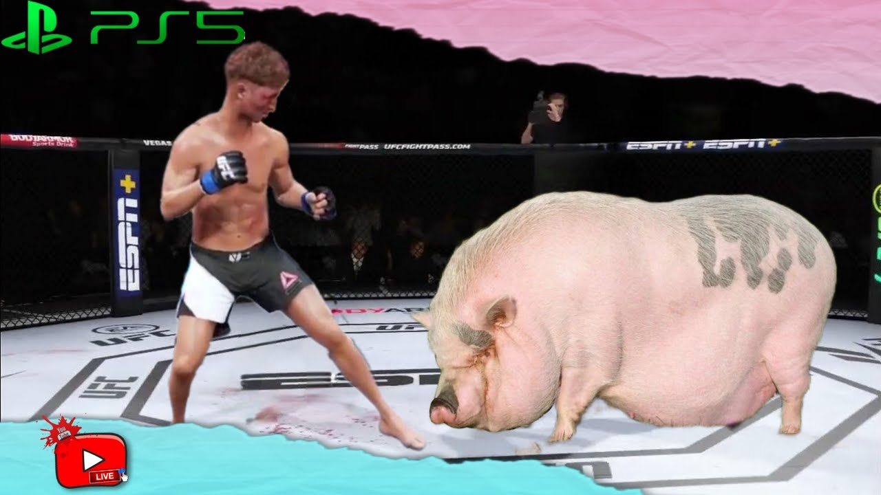 UFC4 | Dooho Choi vs Big Pig (EA Sports UFC 4) wwe mma - YouTube