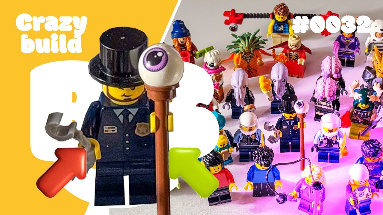 My LEGO Minifigure Collection Random Builds & Fun Adventures - YouTube