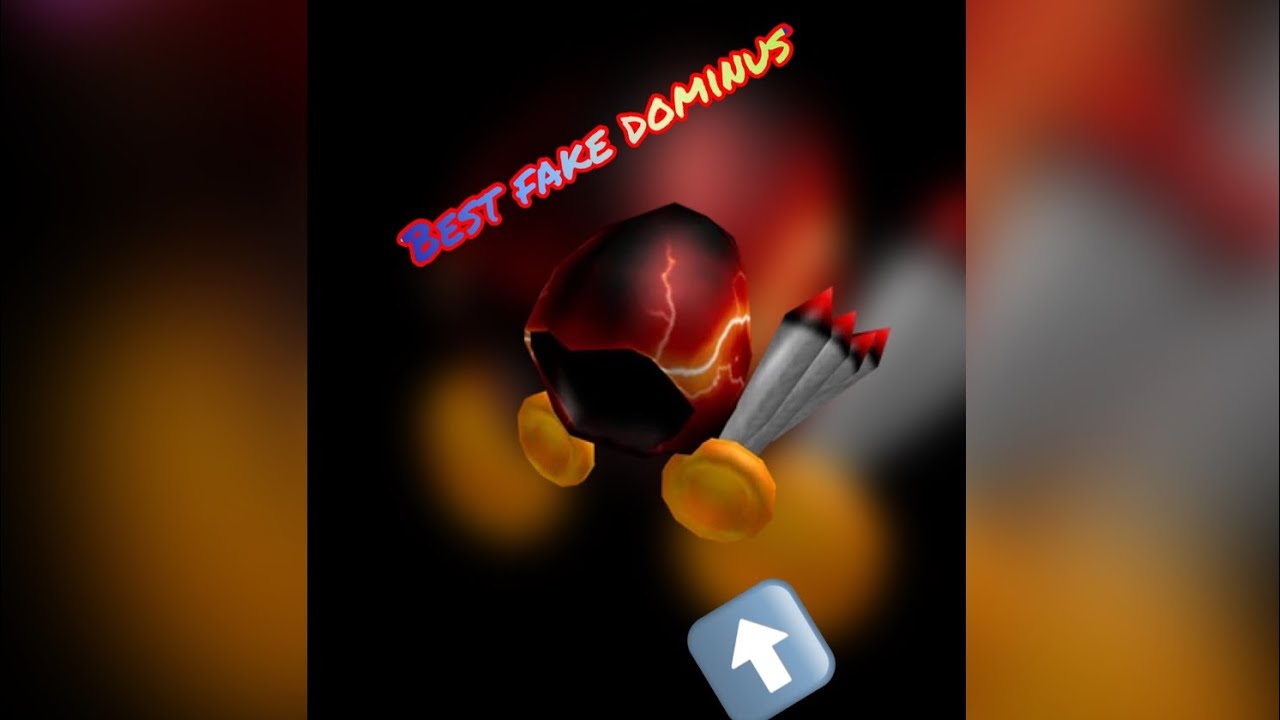 The best Quick and Easy Fake DOMINUS in ROBLOX - YouTube