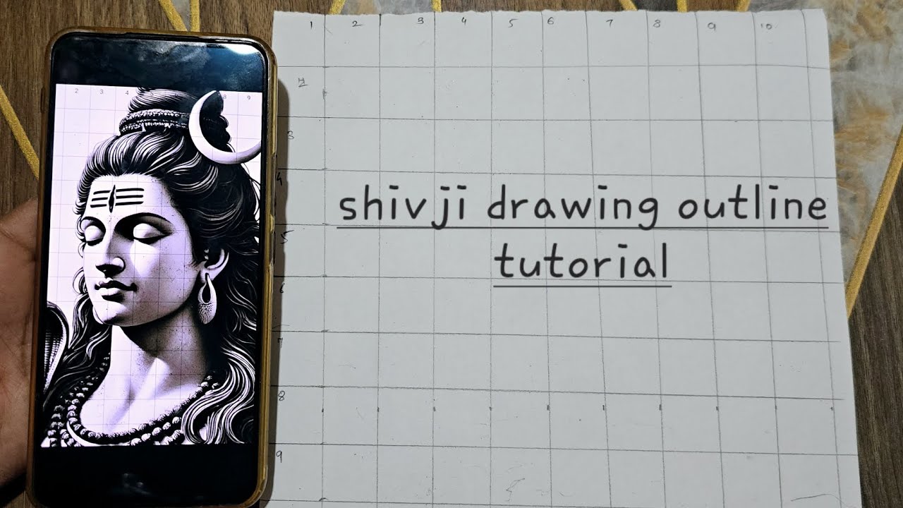 shivji drawing outline tutorial | part 1 #youtube #youtubevideos # ...
