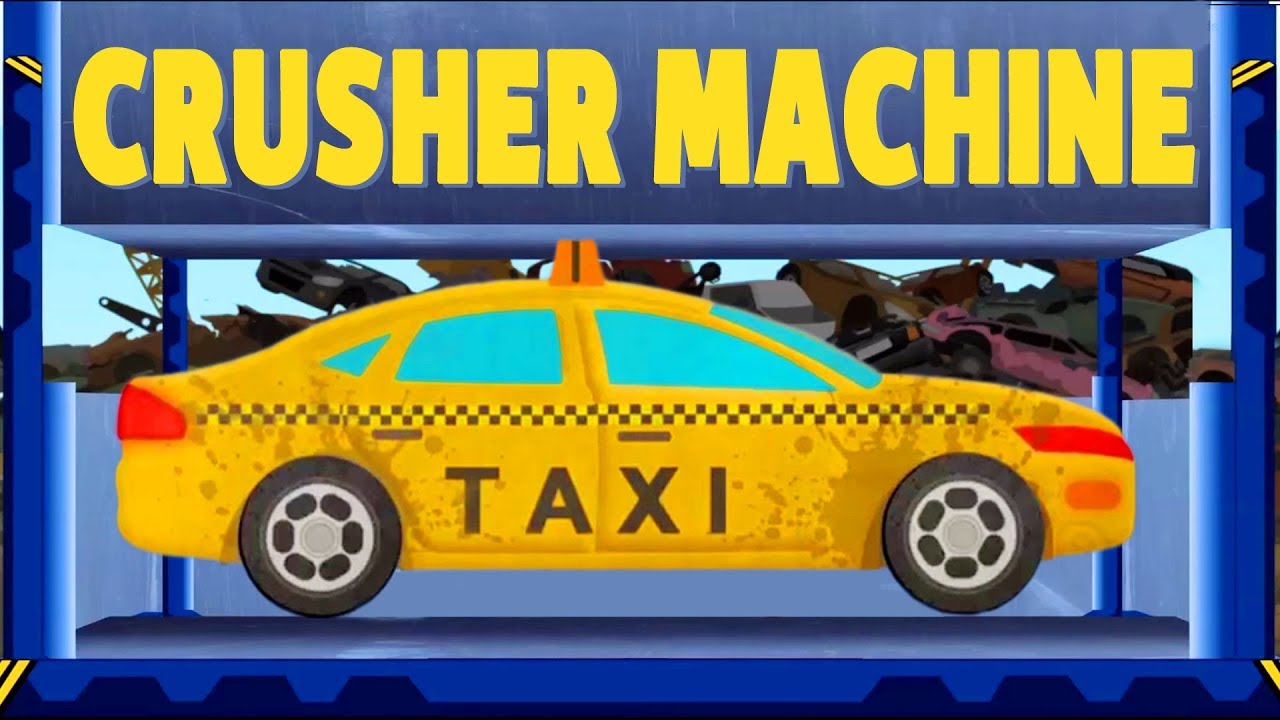 Crusher Machine | Street Vehicle Videos For Kids - YouTube