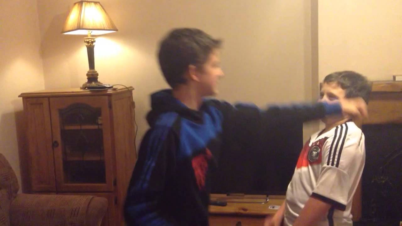 Fighting my baby brother - YouTube