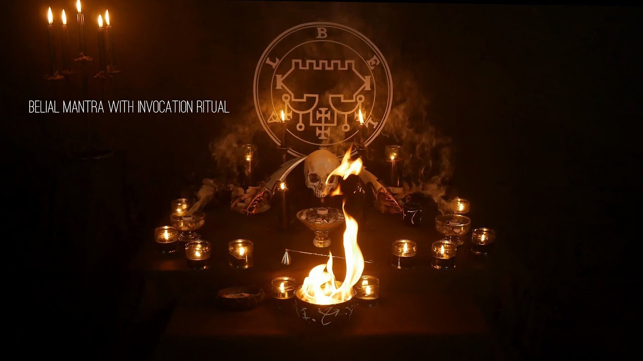 Powerful Belial Chant"Mantra"with Invocation Ritual - YouTube