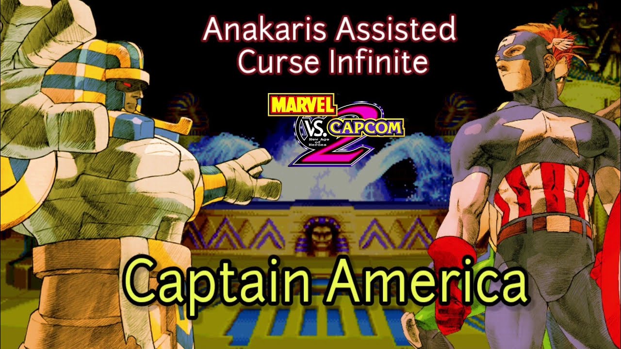 Marvel vs Capcom 2 (MVC2): Anakaris Assisted Curse Infinite (Loop) w ...