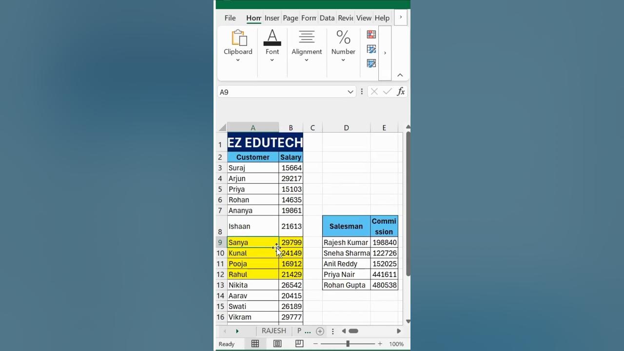 New Trick Of Cells Delete in Ms Excel | Learn Advance Ms Excel Shortcut #excel #shorts # ...