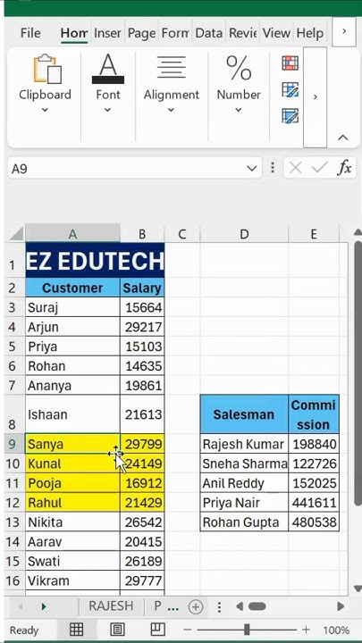 New Trick Of Cells Delete in Ms Excel | Learn Advance Ms Excel Shortcut #excel #shorts # ...