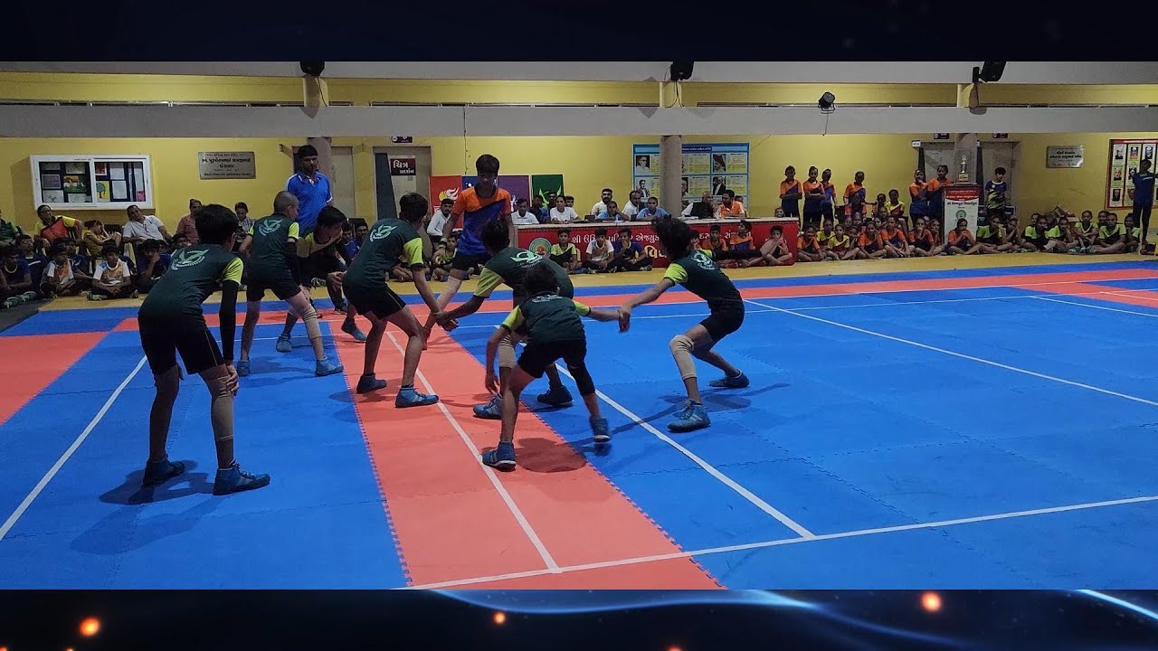 Kabaddi League - Vijapura Vidya Sankul - Sidsar - YouTube