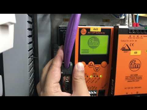 ASi master setup ifm device - YouTube