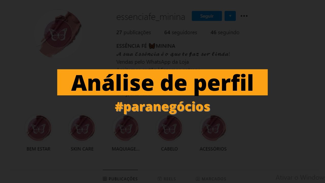 Analisando perfil de lojas no Instagram #1 - YouTube