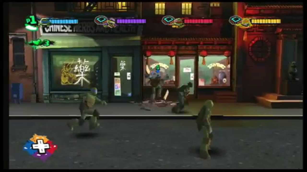 Let's Share - Teenage Mutant Ninja Turtles [Wii] - YouTube