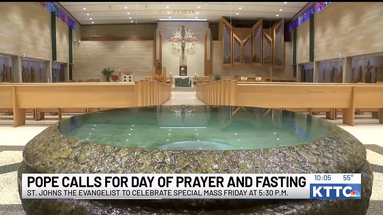 Pope Francis calls for day of prayer and fasting, local faith leader ...