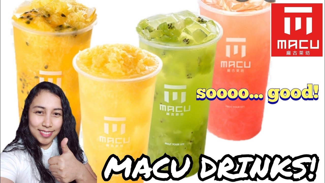 MACU DRINKS | TAIWAN MILKTEA | TASTE TEST🇹🇼 - YouTube