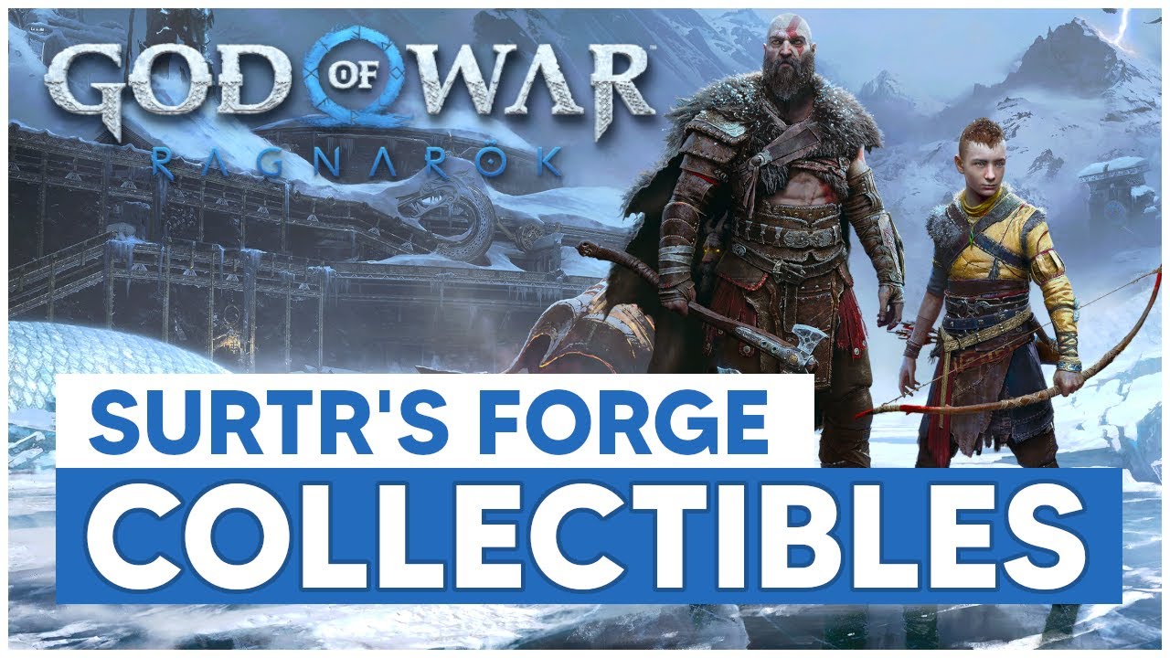 God of War Ragnarök - Surtr's Forge: ALL Collectible Locations (Ravens ...