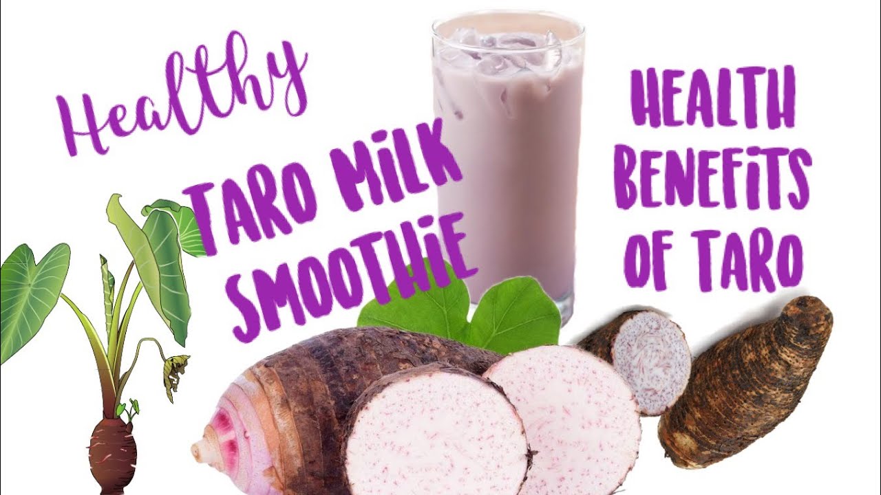 HOW TO MAKE TARO MILK SMOOTHIE|| SUPER EASY AND HEALTHY - YouTube