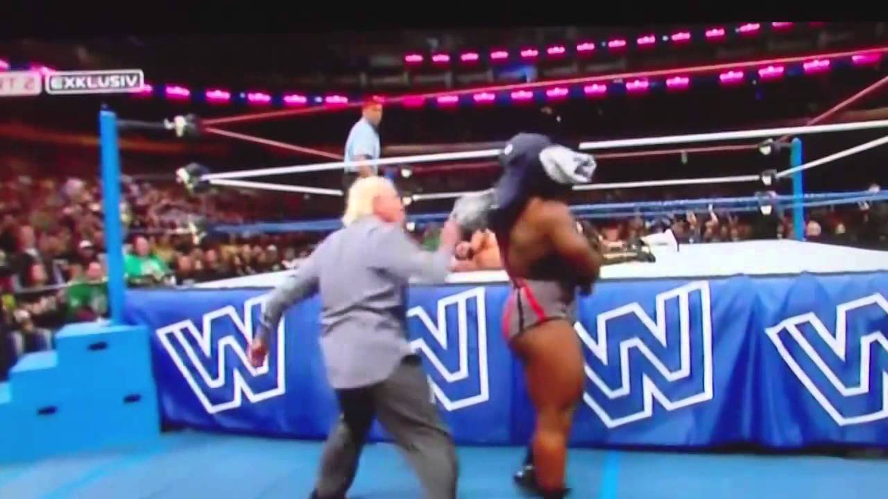 Funny WWE RAW Moment - My favourite Ric Flair Moment 2013 (Old School ...