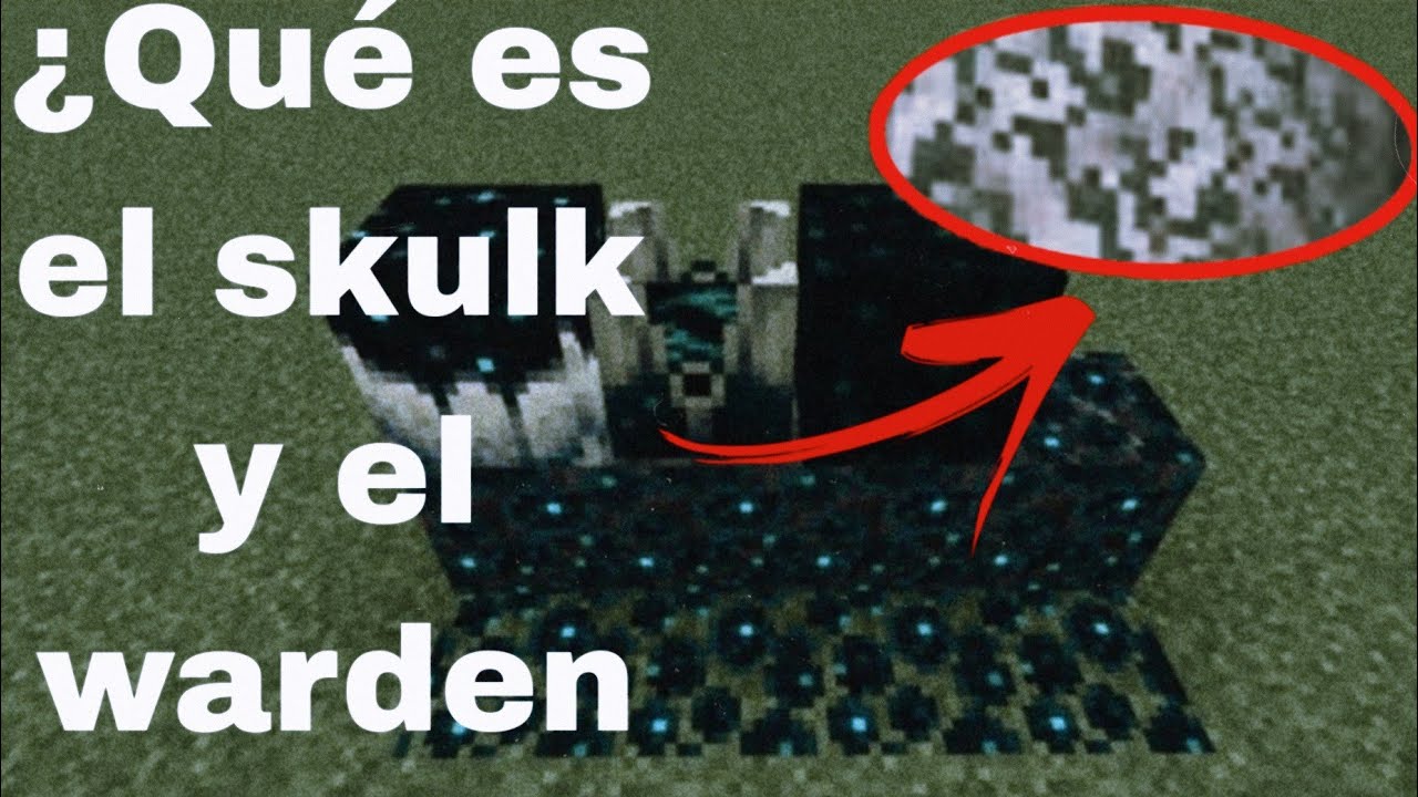 ¿Qué es el scull y el warden? Teoria Minecraft - YouTube