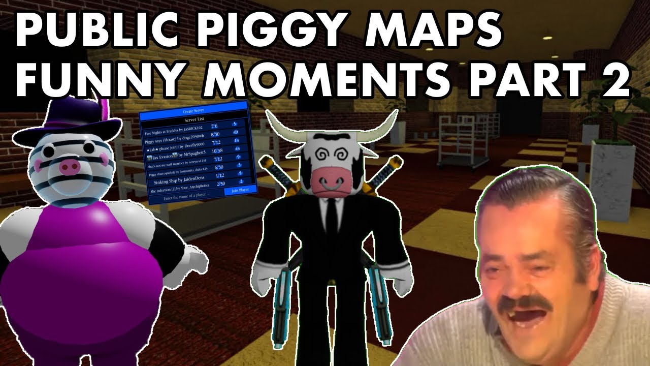 PUBLIC PIGGY MAPS PART 2 - PIGGY BUILD MODE - YouTube