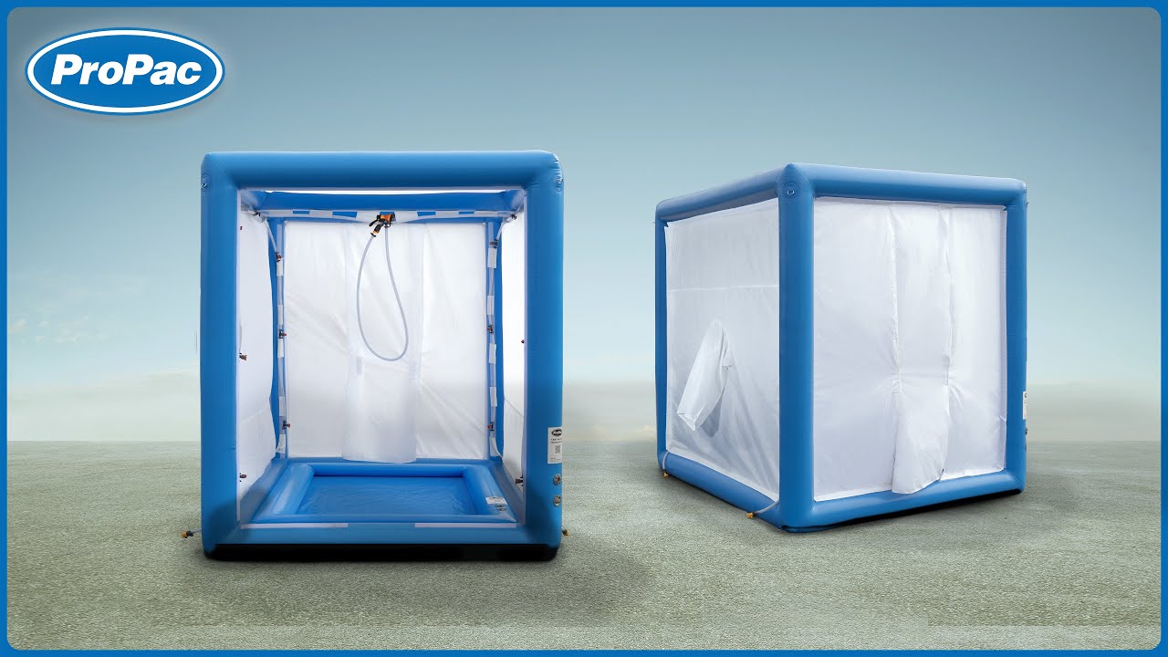 How to Use: ProPac Decontamination Cube - YouTube