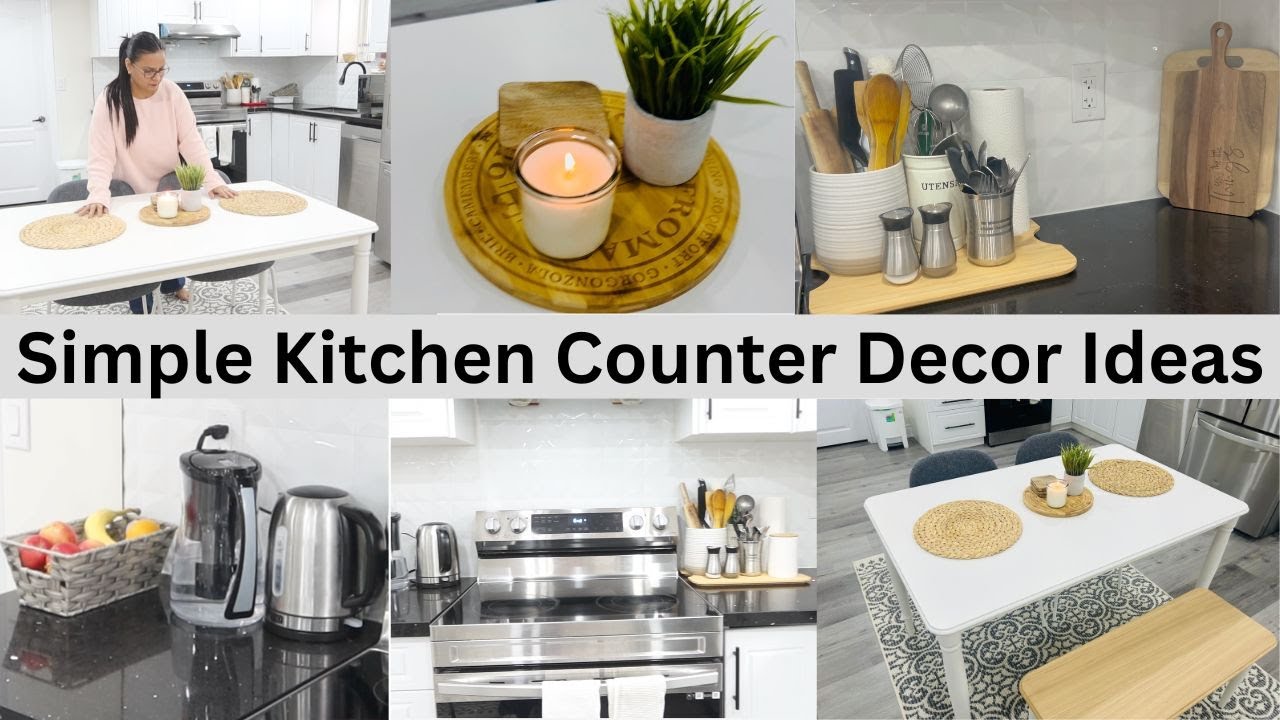 Kitchen Counter Styling | Kitchen Decor & Refresh Ideas | Kitchen ...