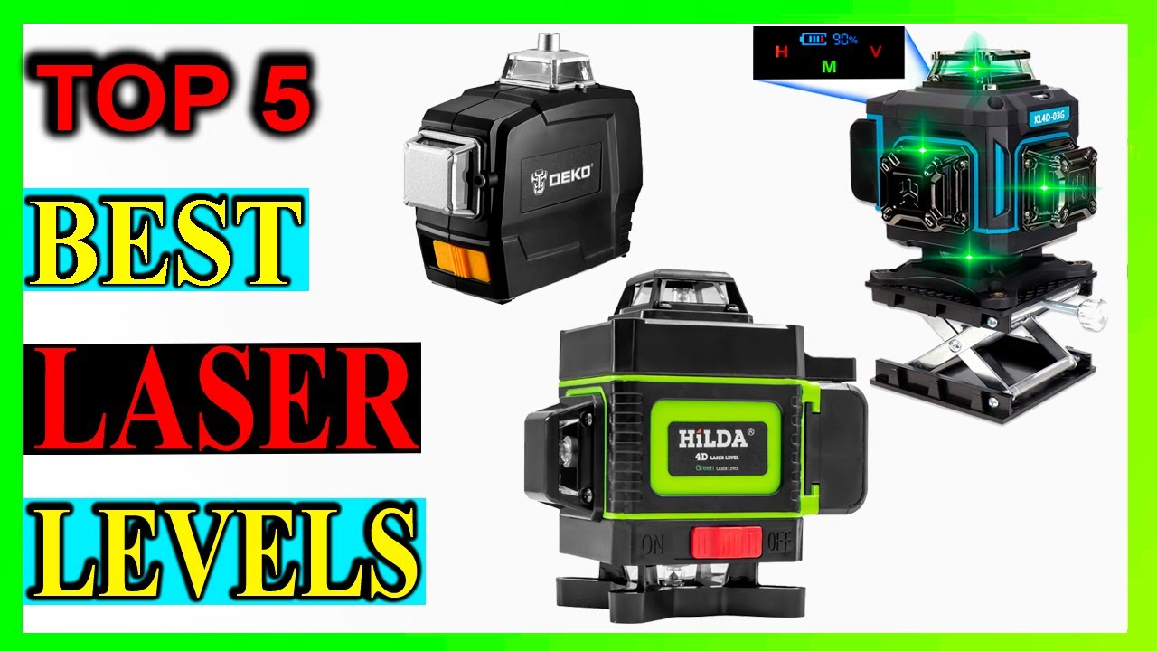 Top 5 Best Laser Levels Review in 2024 - YouTube