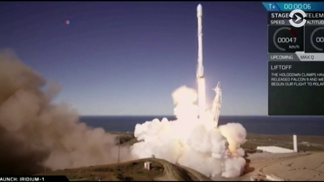 Компания Space X намерена осуществить первый запуск многоразовой ...