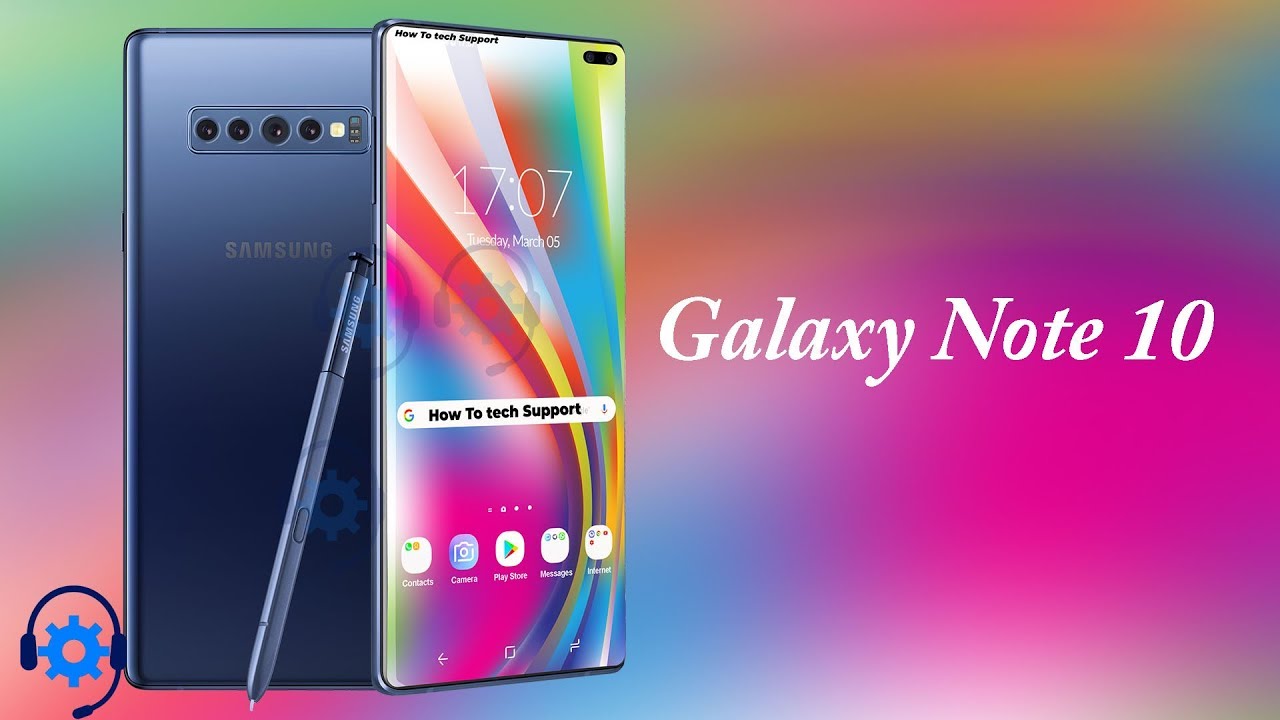 Samsung Galaxy Note 10: Official Introduction!!! - YouTube