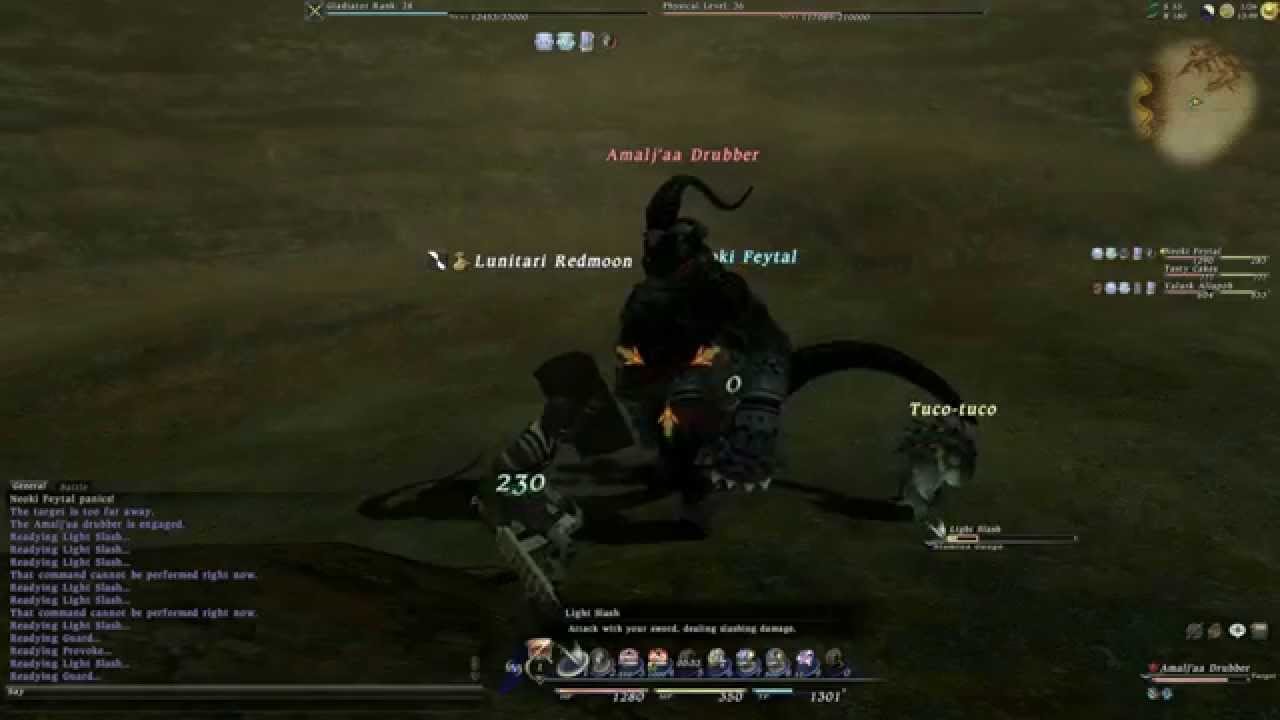 FFXIV Death by Beastmen - YouTube