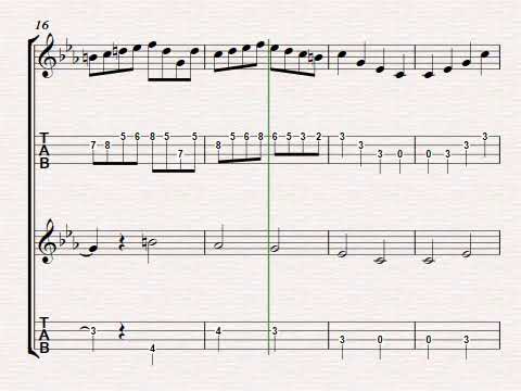 J.S. Bach - Crab Canon - Adapted for two ukuleles by Colin Tribe - YouTube