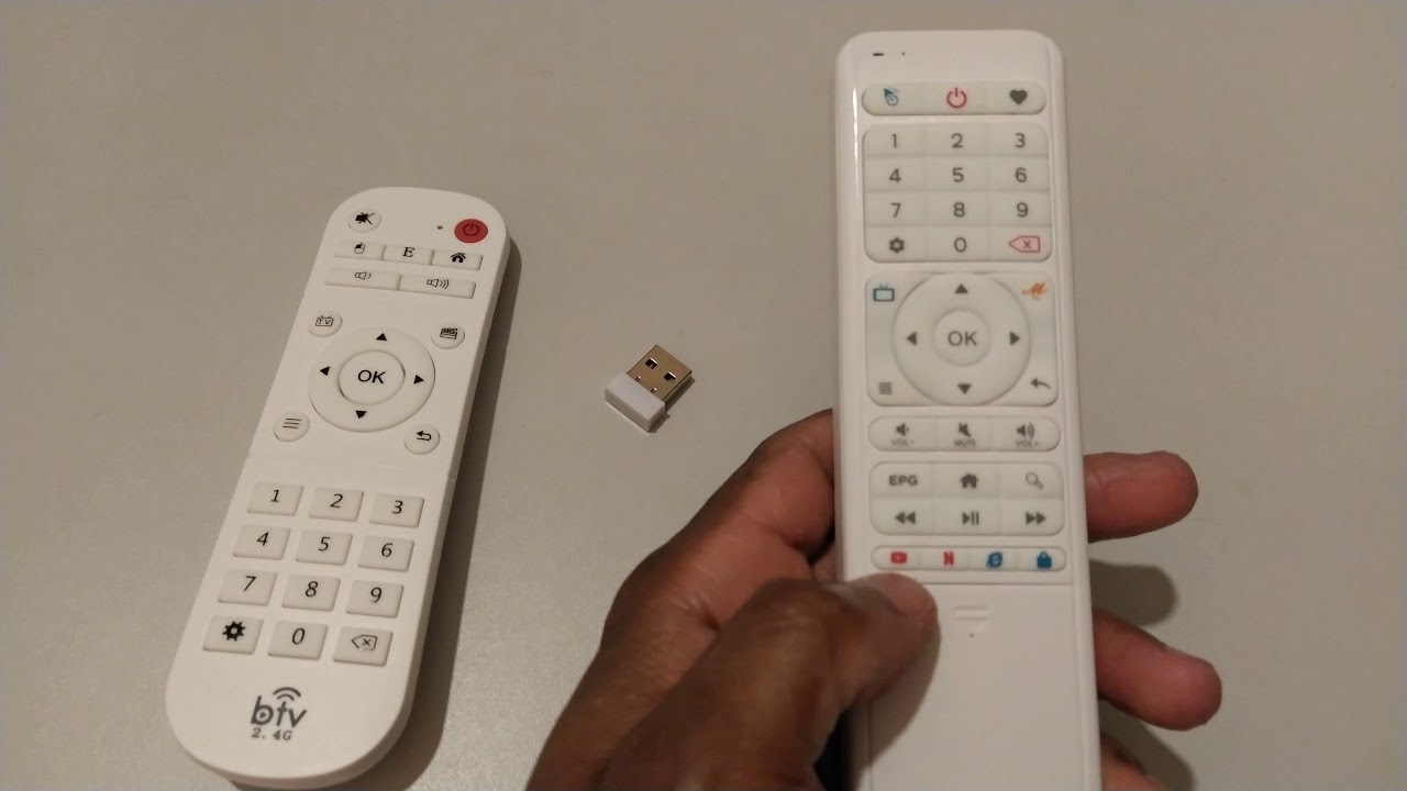 BTV B11 com controle Air mouse. - YouTube