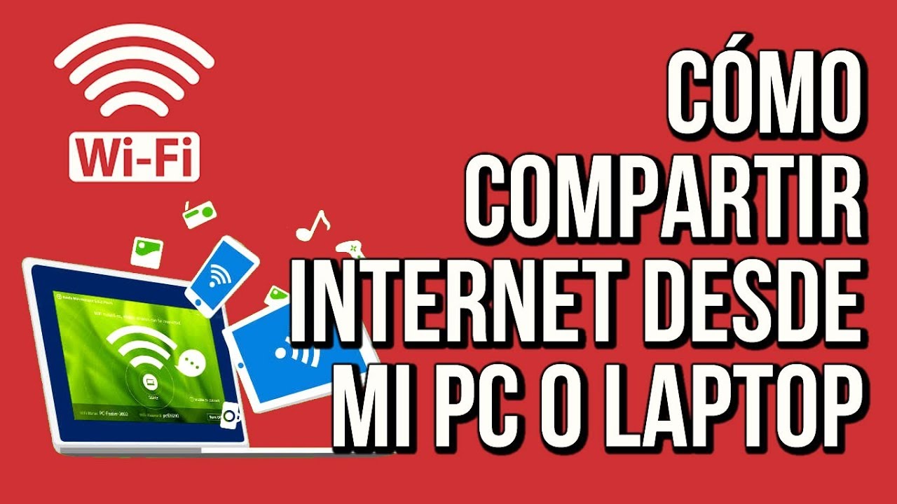 Como Compartir Internet de una Pc a un Celular Por Wifi - YouTube